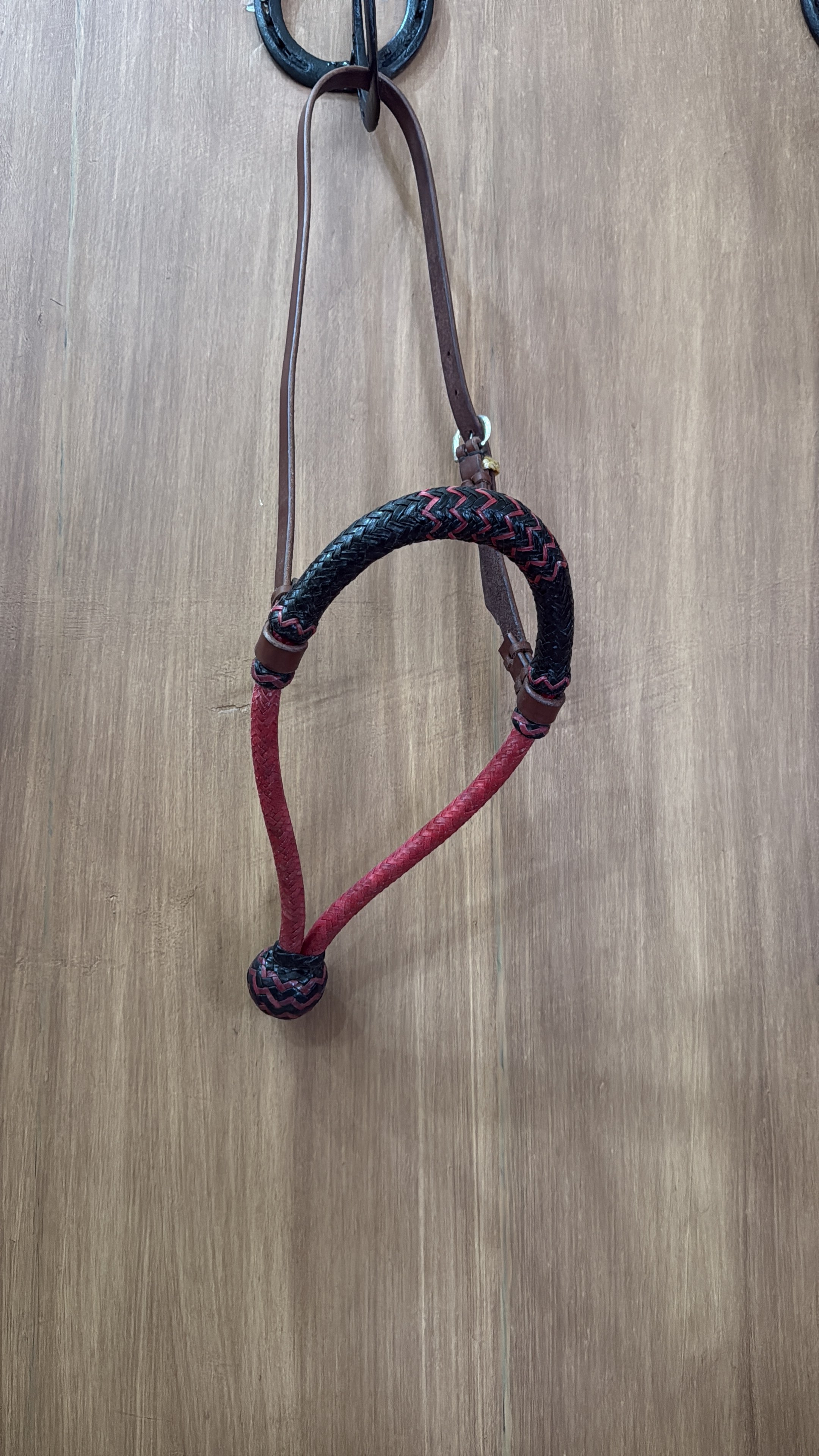 Rawhide color braided bosal 5/8” – Burro Tack