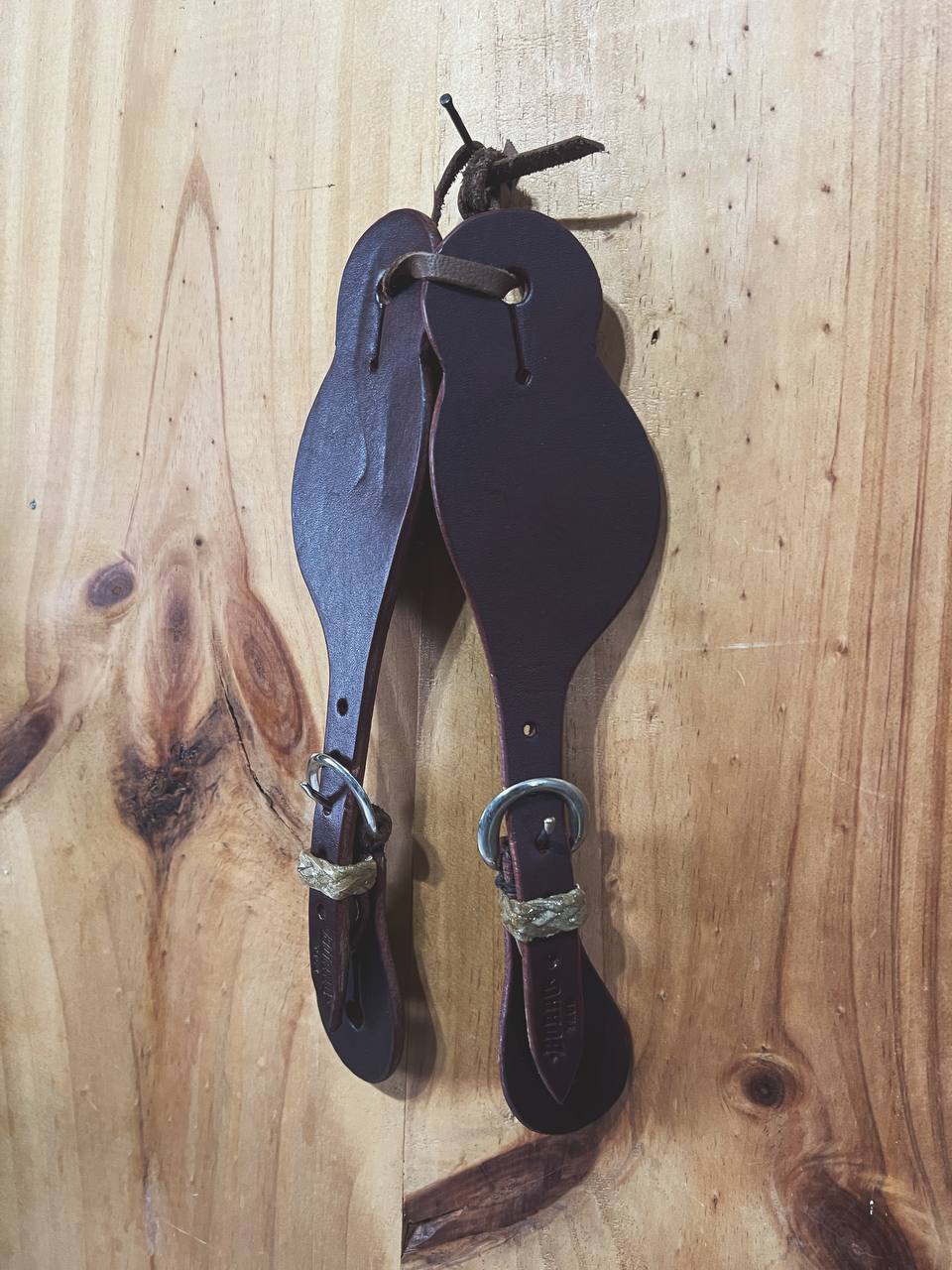 Latigo Western Spur Straps – Burro Tack