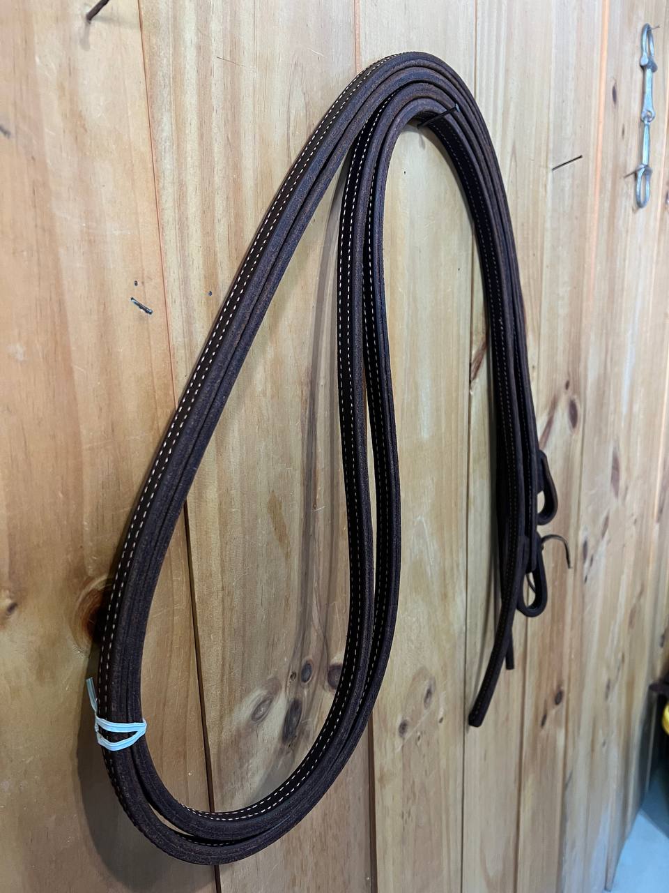Double and stich heavy duty Split Reins – Burro Tack