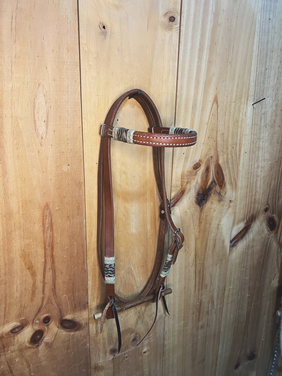 Rawhide Pony Headstall – Burro Tack