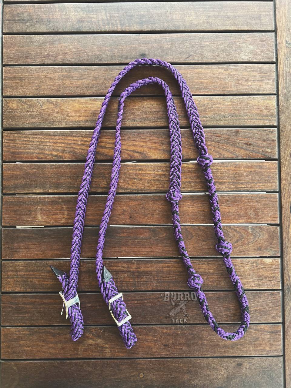 Nylon Roping Reins – Burro Tack